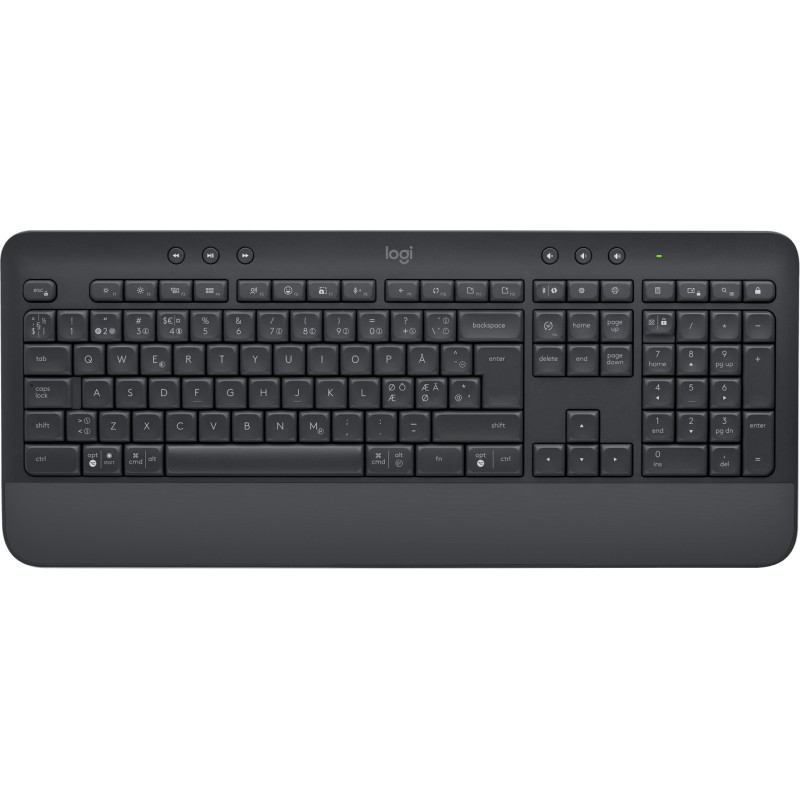LOGITECH Signature K650 Keyboard wireless Bluetooth LE QWERTY Nordic ...
